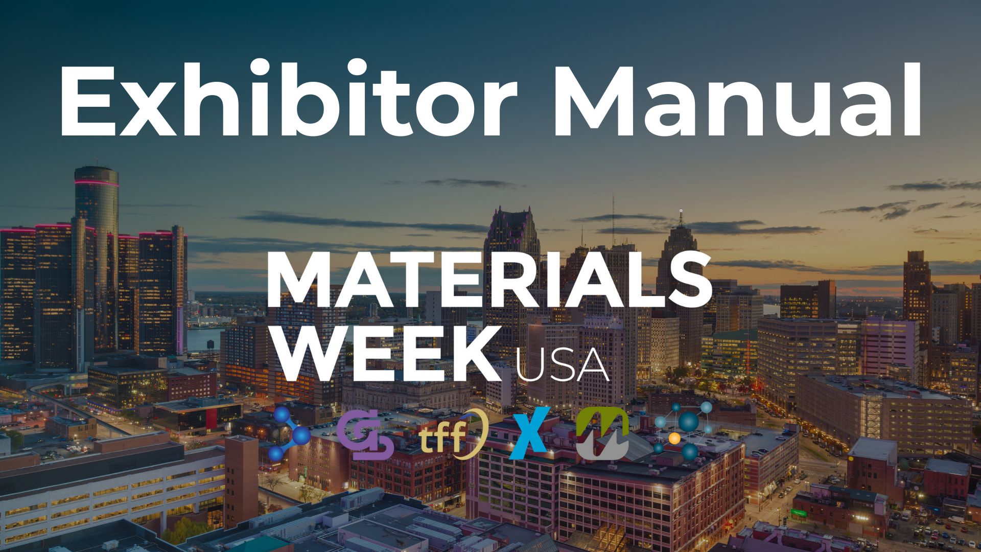 Exhibitor Manual - Materials Week USAMaterials Week USA